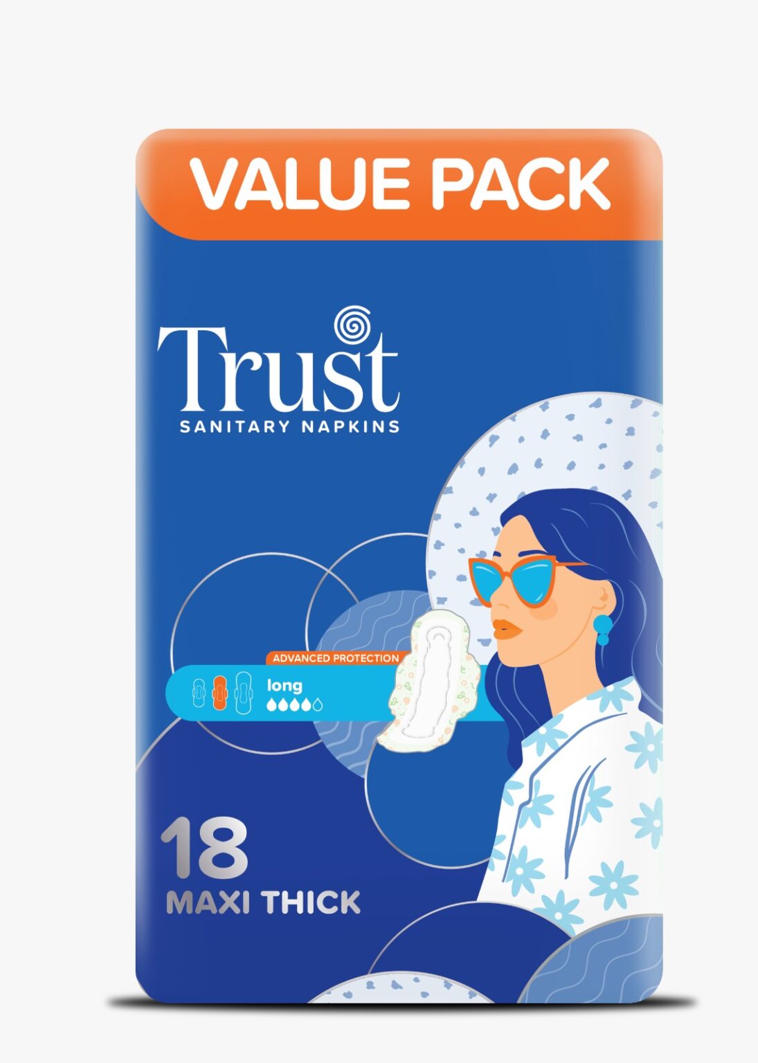 TRUST Sanitary Pads - Limestone